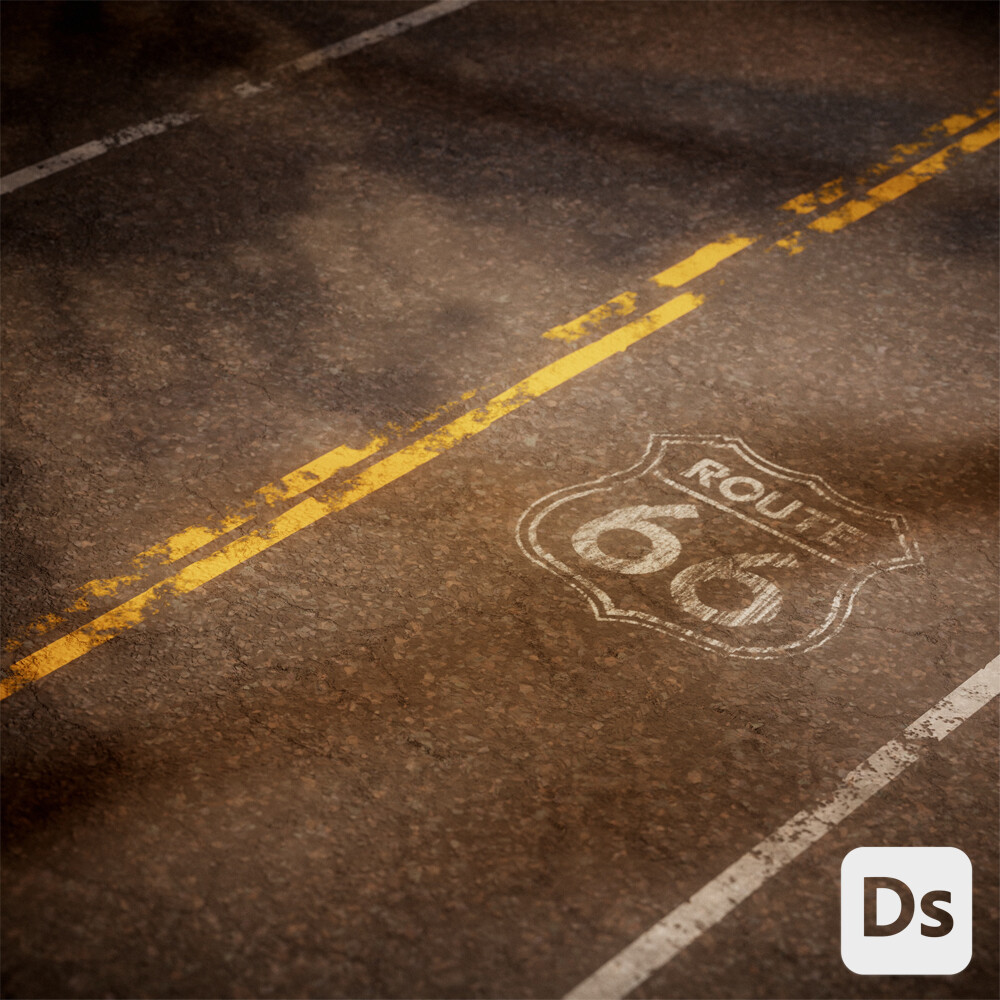 ArtStation - Route 66