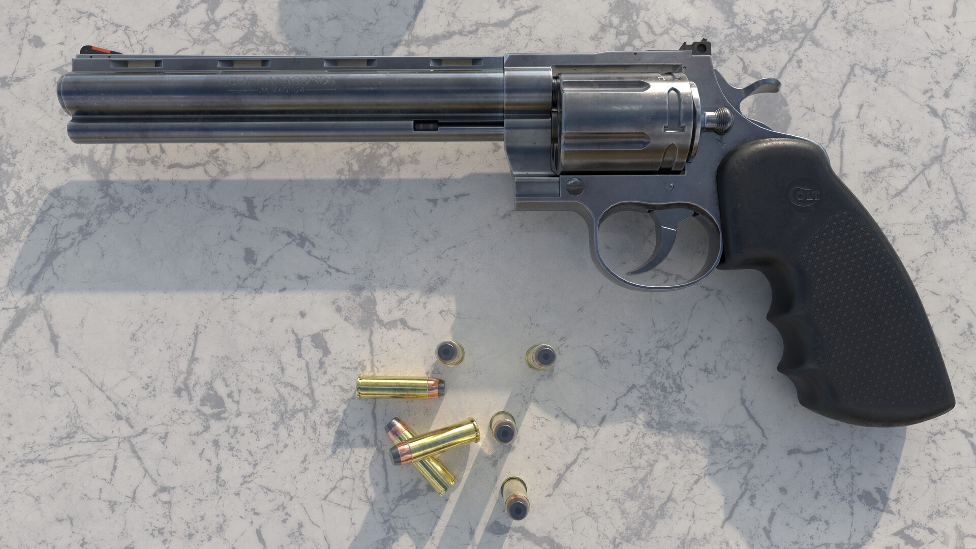ArtStation - Colt Revolver [ Weapon ]