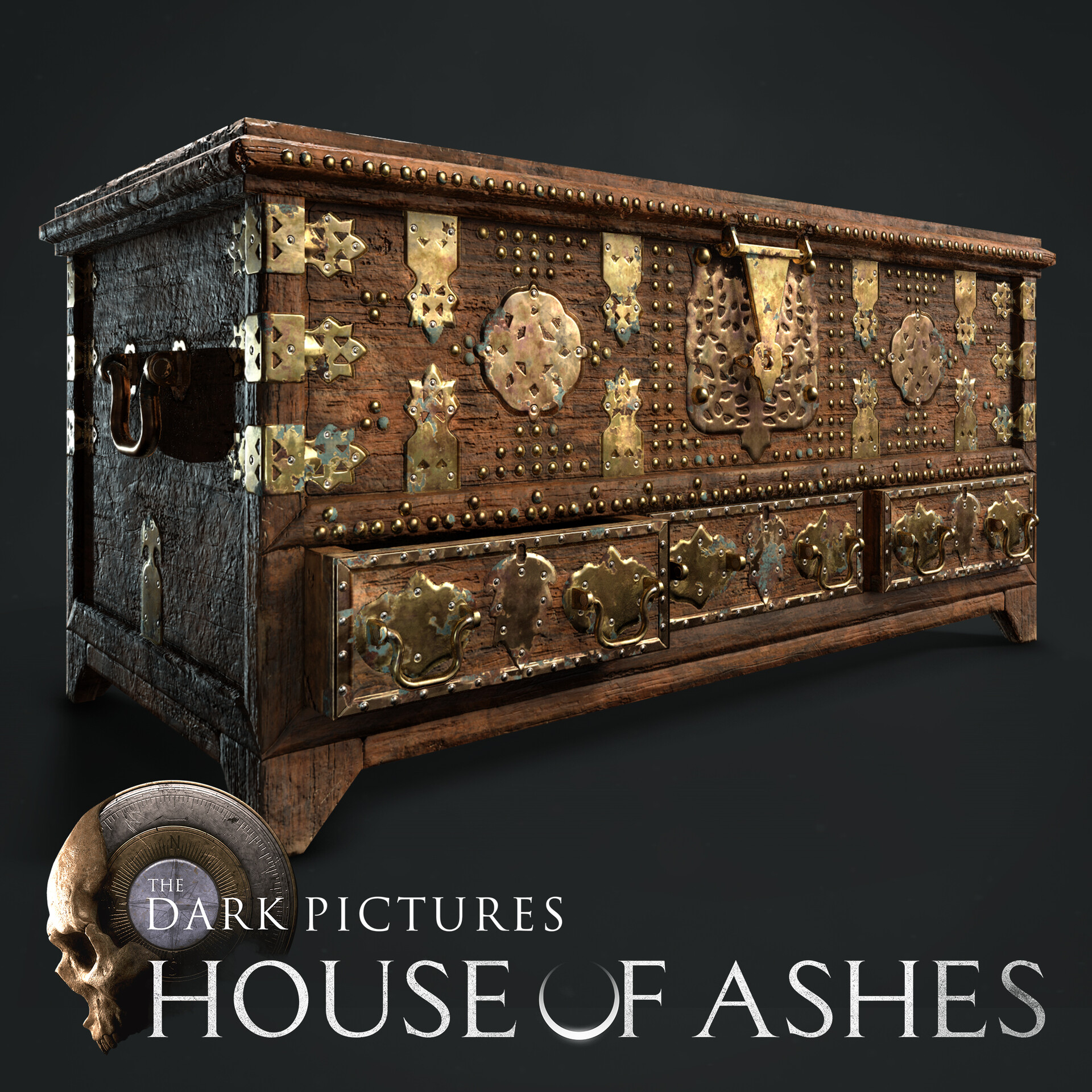 ArtStation - The Dark Pictures Anthology: House of Ashes - Chest Wood Large