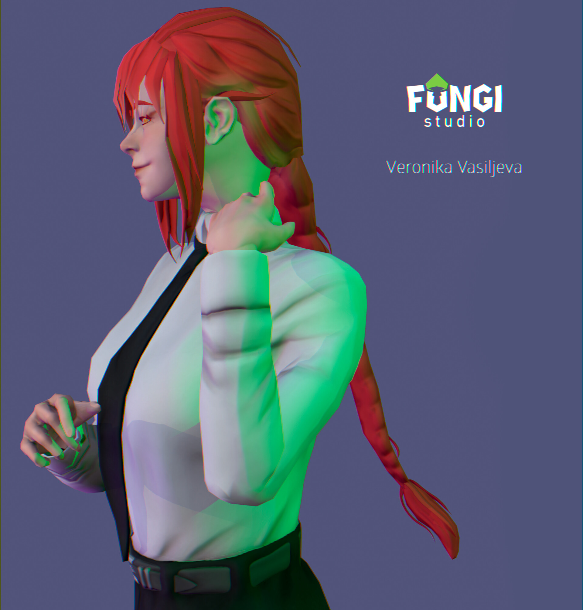 ArtStation - Makima (Game ready)