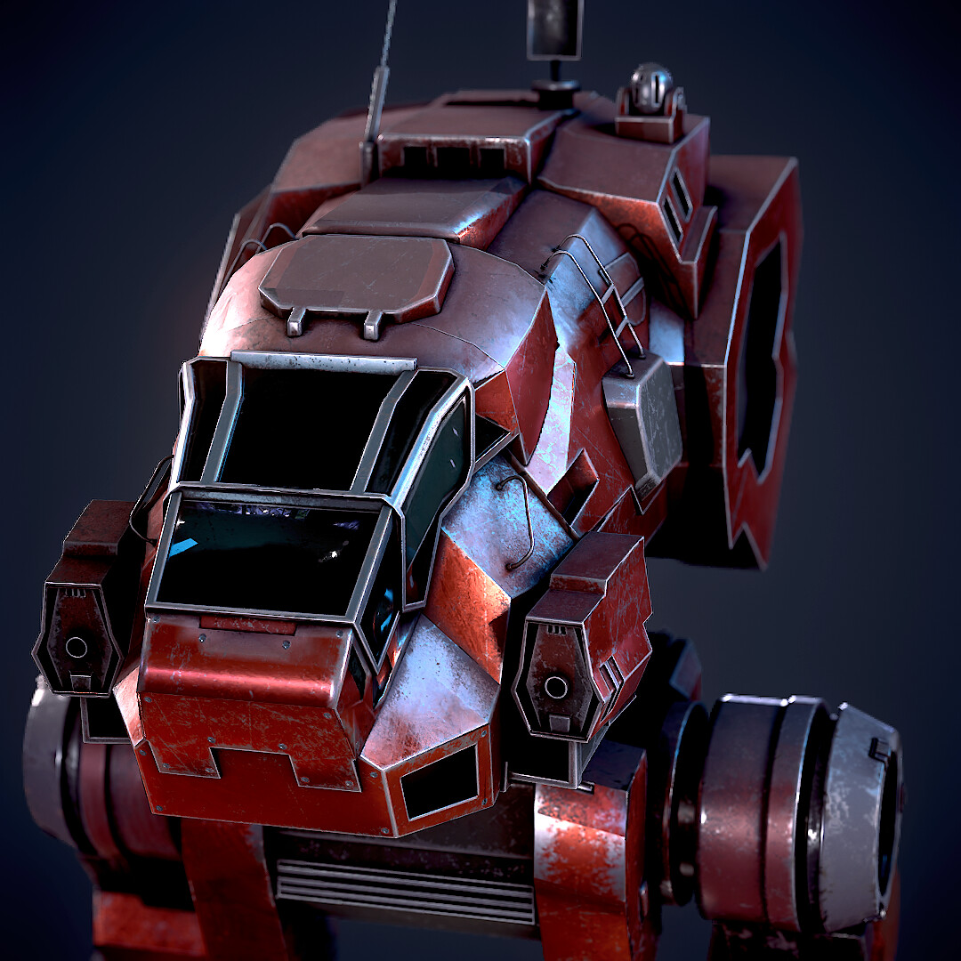 ArtStation - Bicky the Mecha