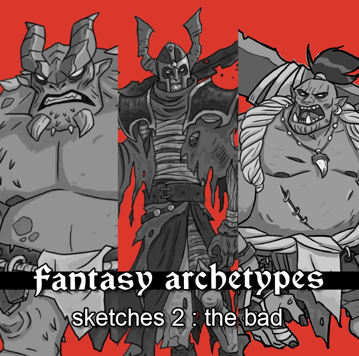 ArtStation - Fantasy archetypes 2