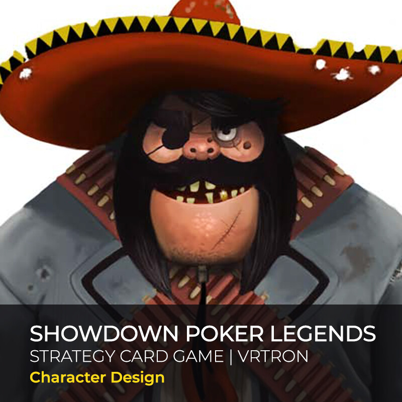 ArtStation - 'Showdown Poker Legends' - Character Design