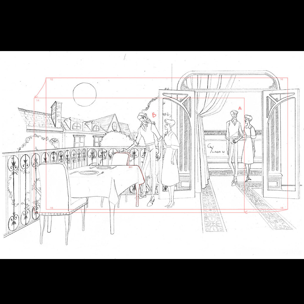 ArtStation - 2D Layout (101 Dalmatians inspired)