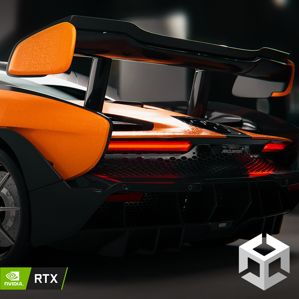 ArtStation - McLaren Senna 2019 | Unity Path Tracing