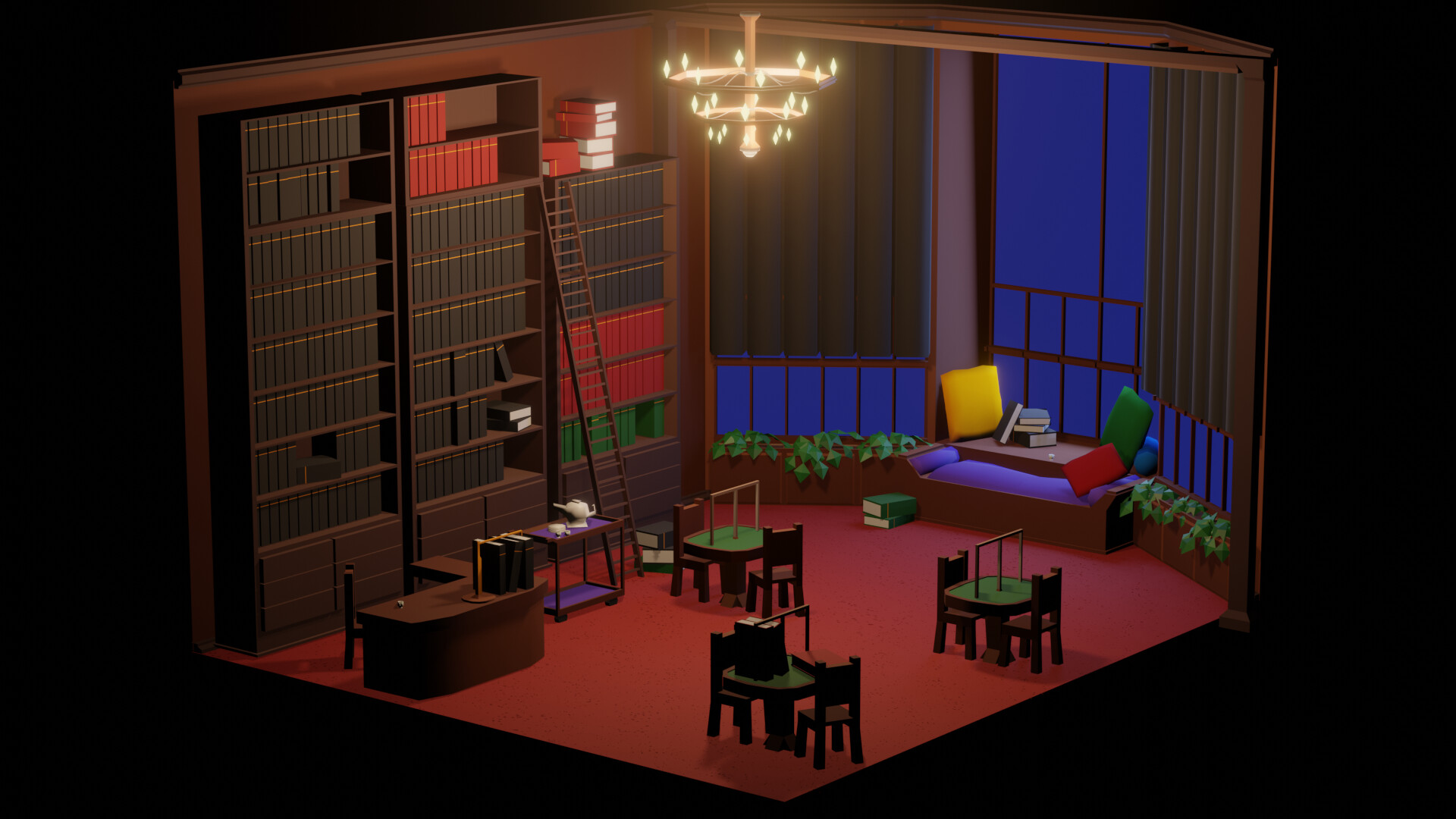 ArtStation - Low Poly Isometric models