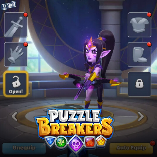 ArtStation - Dark Ranger VFX [Puzzle Breakers]