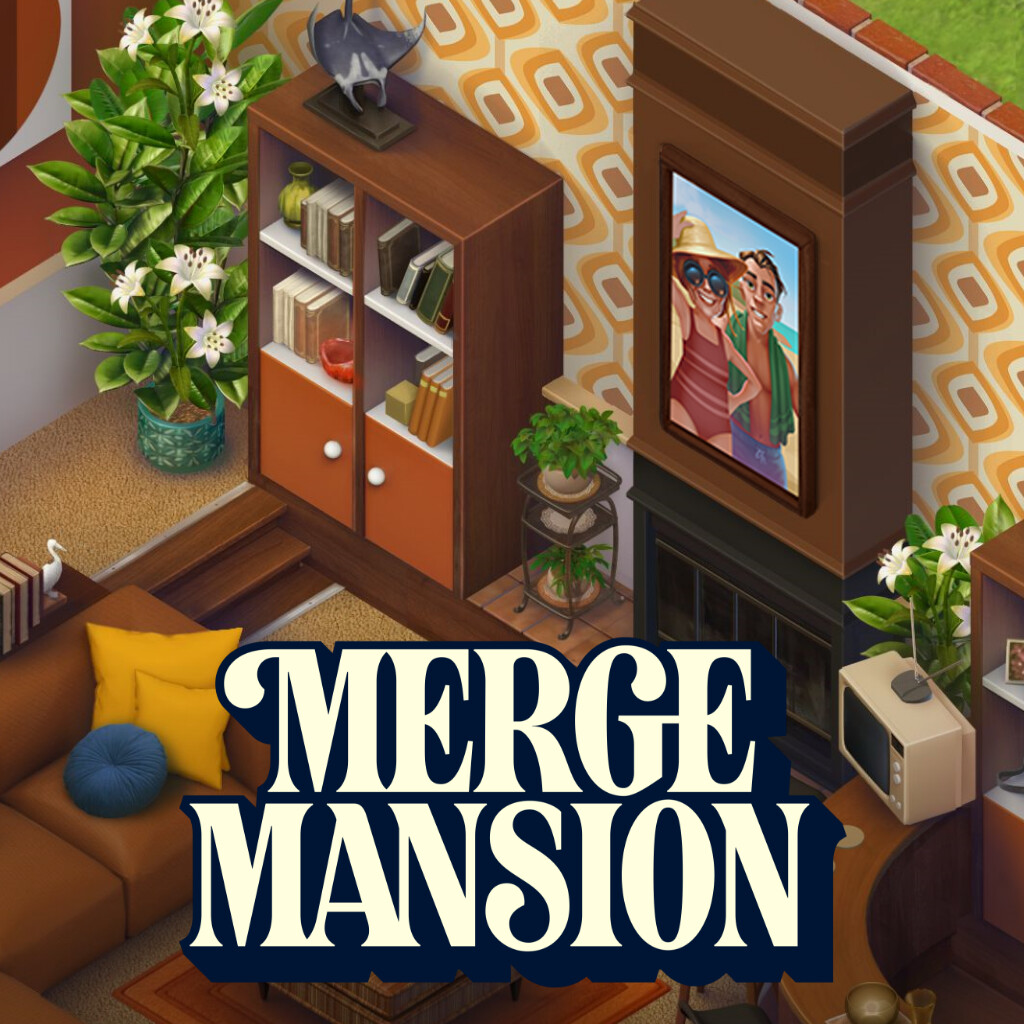 ArtStation - Merge Mansion : Pool House 2021