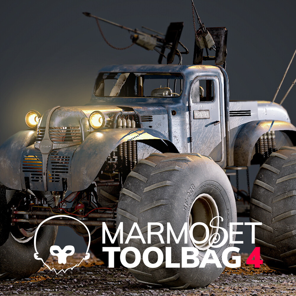 ArtStation - The big foot-Mad Max