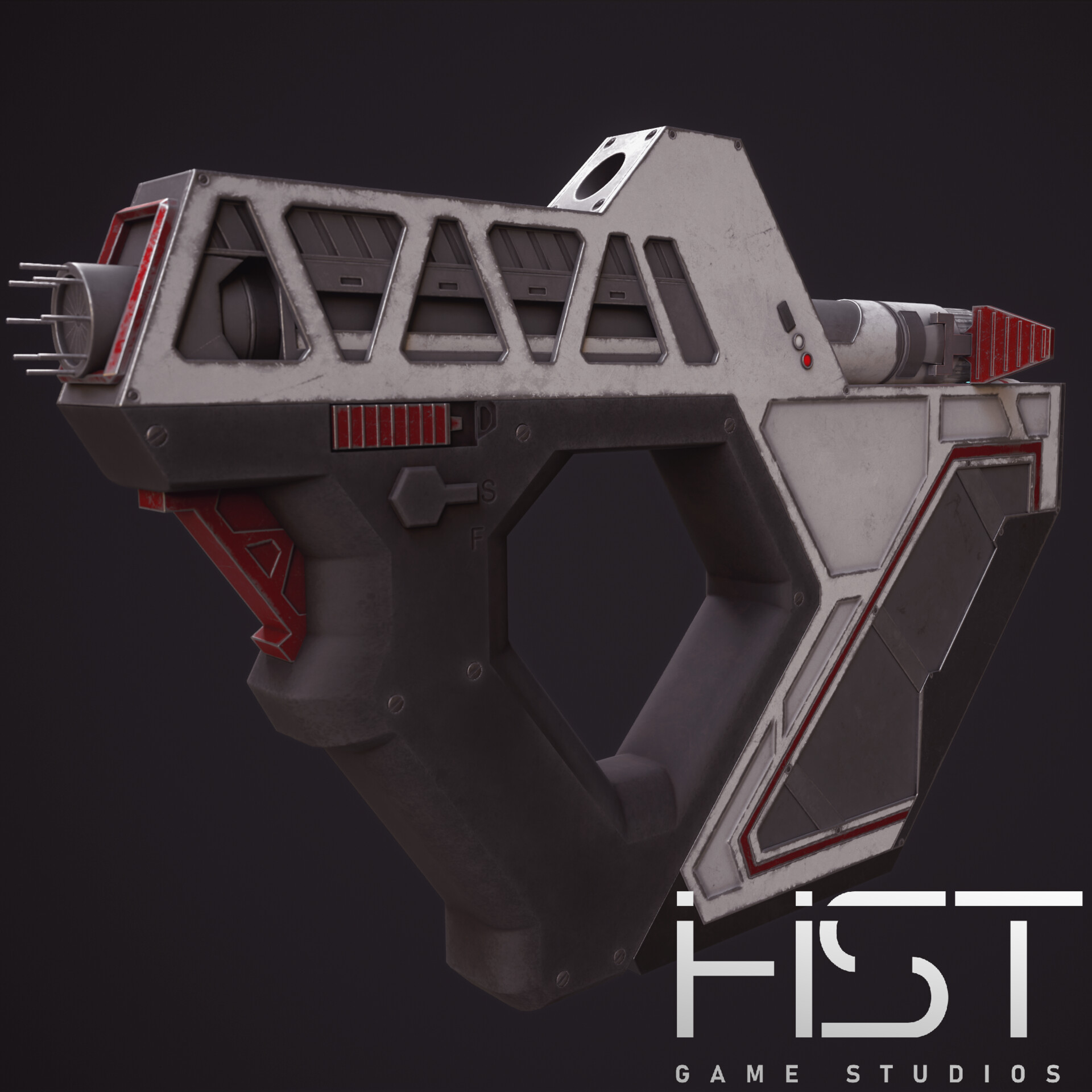 ArtStation - Syringe Gun - SCP: Frangmented Minds