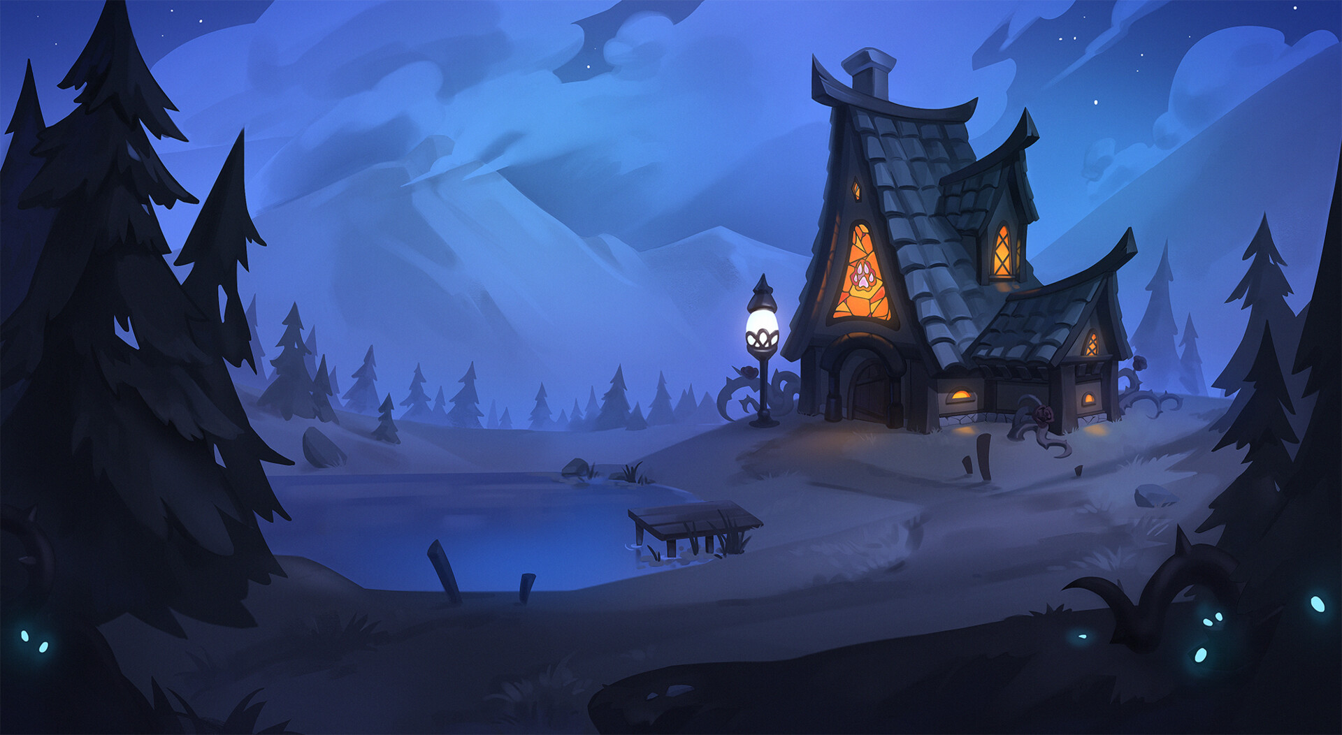 ArtStation - House of the Werewolf