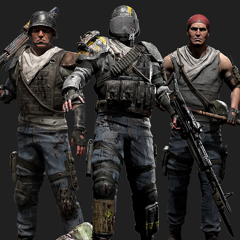 ArtStation - WhiteRiver Bandits | 7 Days to Die