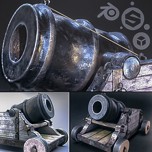 ArtStation - 15th-16th century mortar