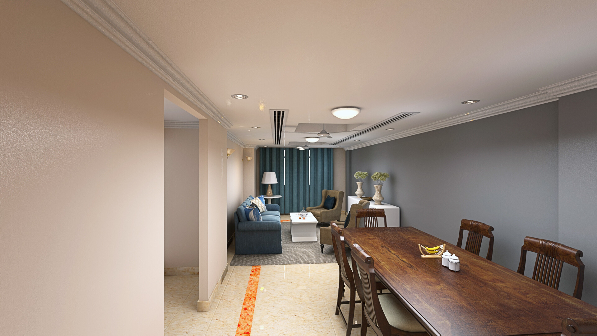 ArtStation - Apartment Design (2BHK)