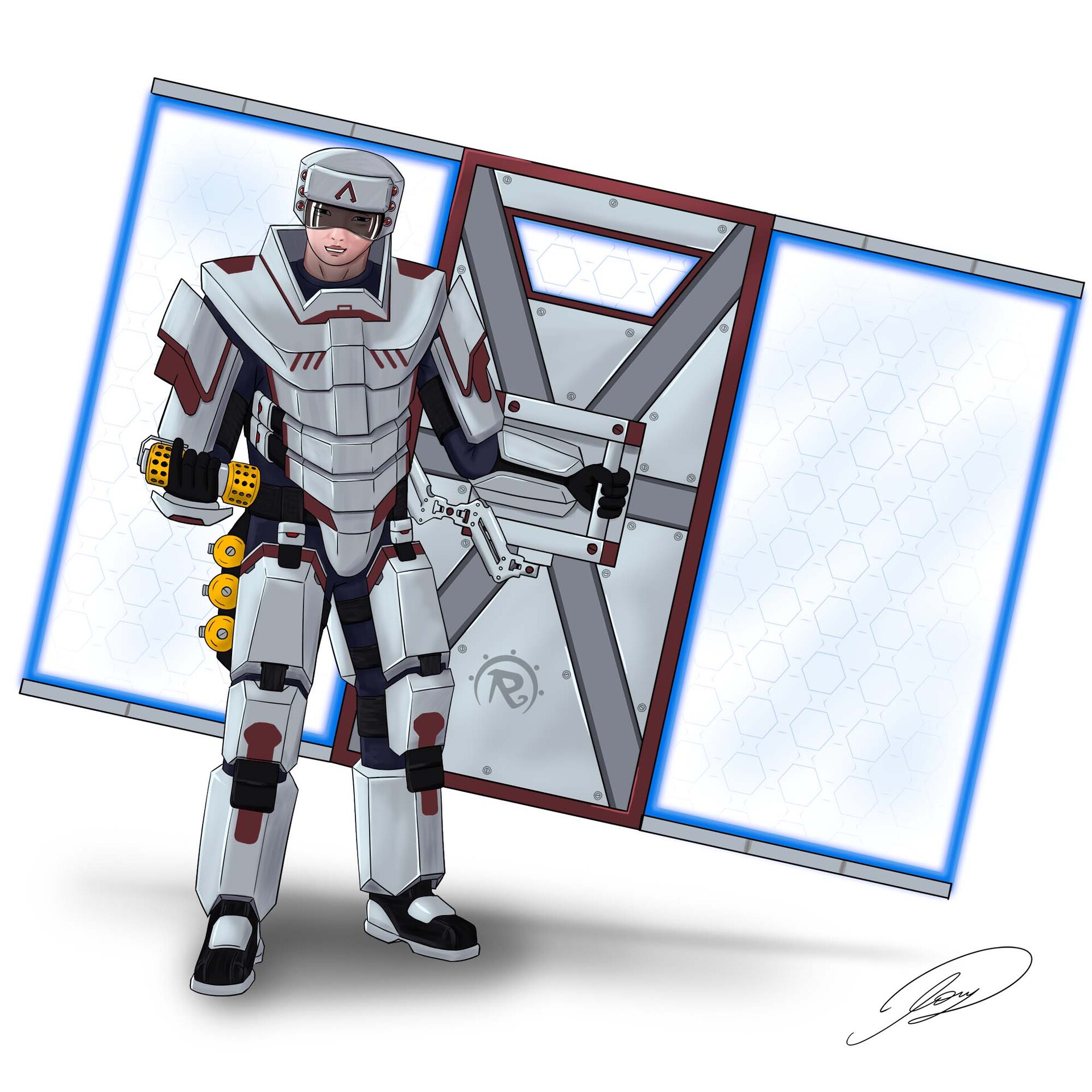 ArtStation - Apex Legends character concept