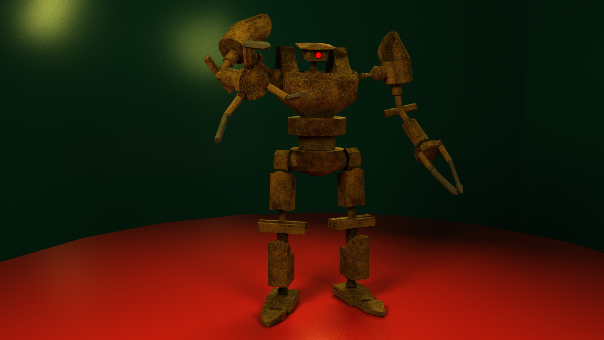 ArtStation - Engineer Robot Orthos + 3D Model