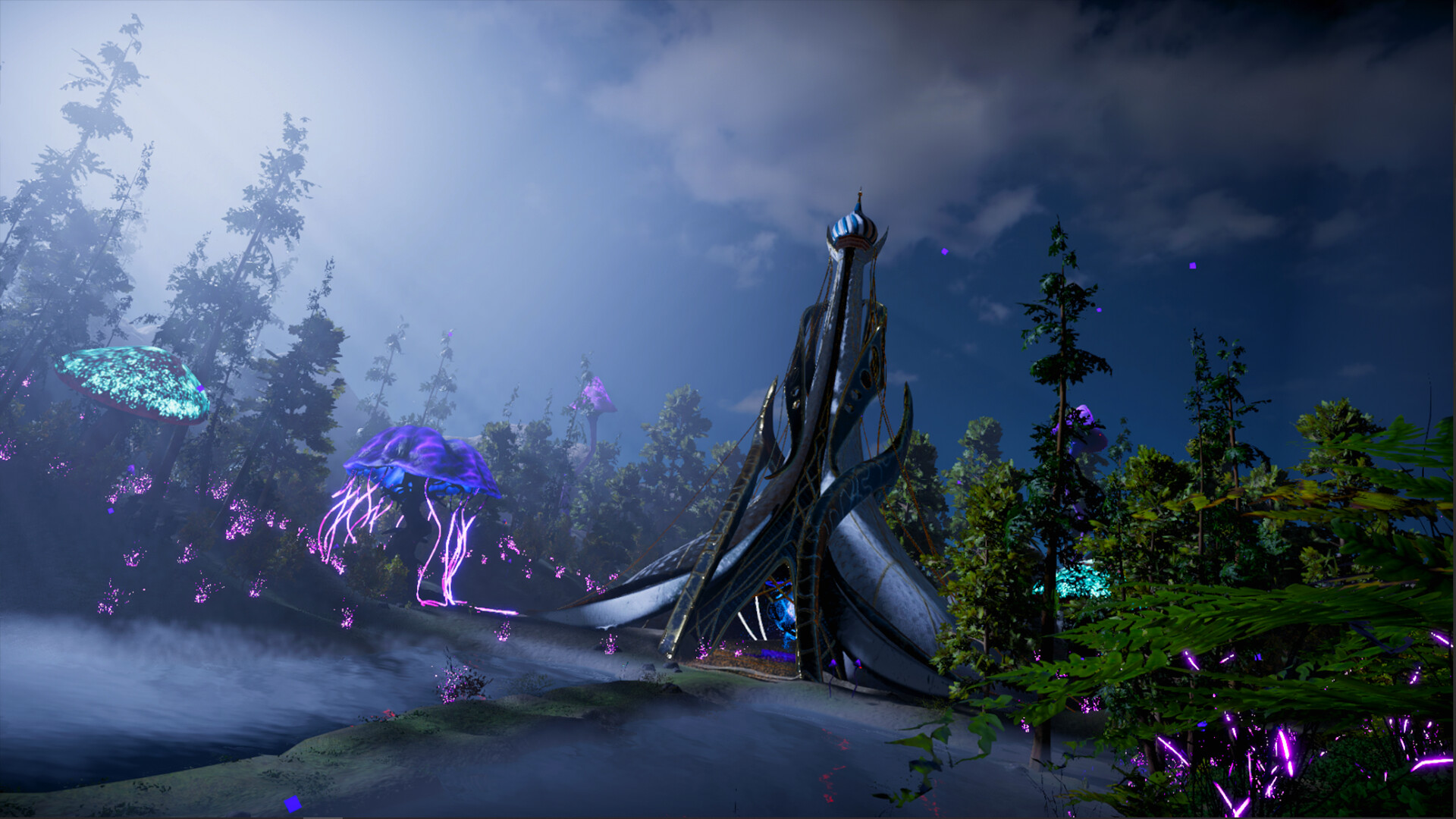 ArtStation - Unity HDRP Environment - Fantasy Underwater Base