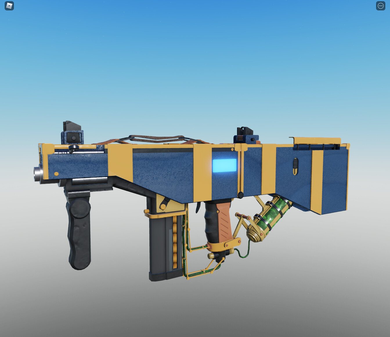 ArtStation - Retro Tech Suitcase gun