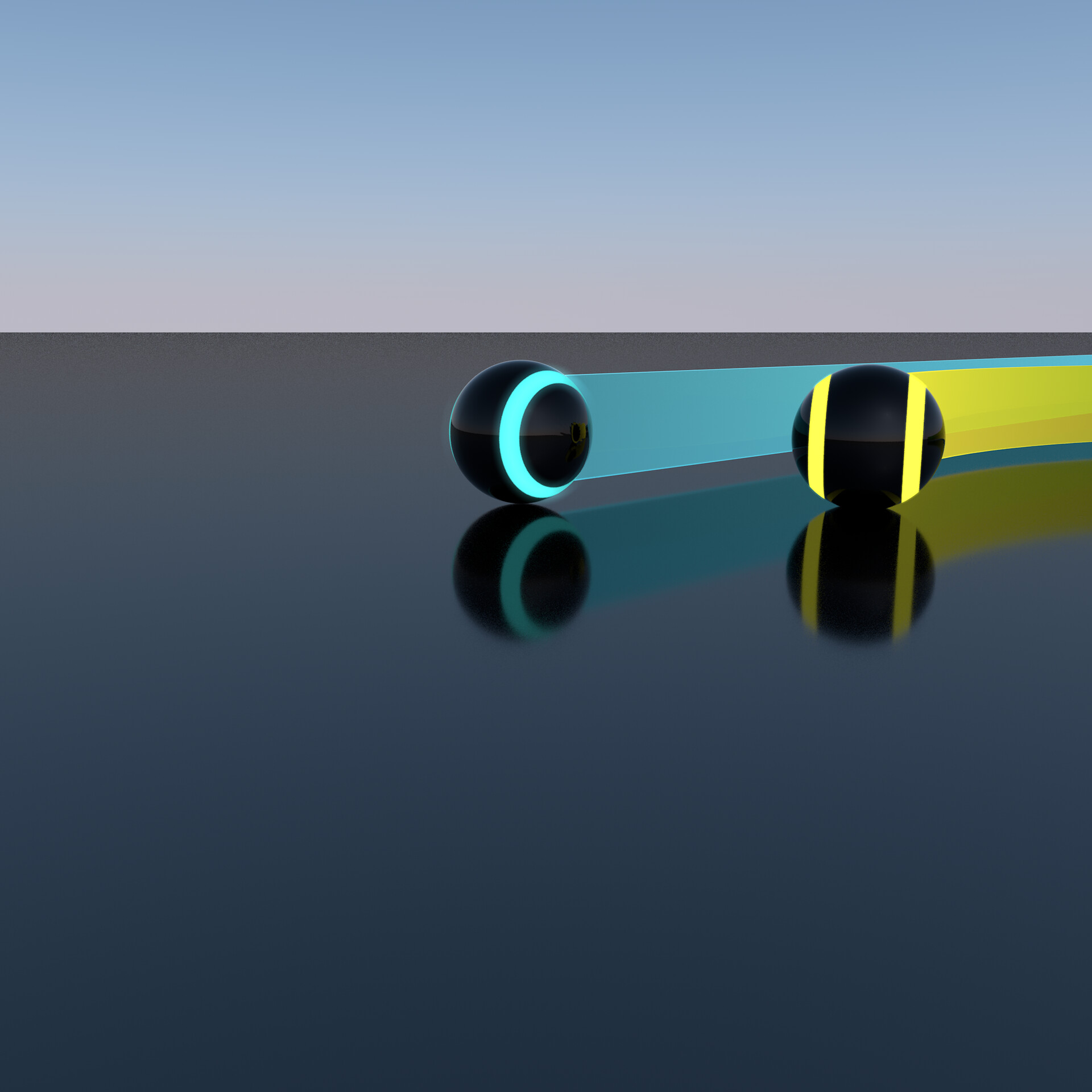 ArtStation - Tron Lightcycle Effect Practice (2019)