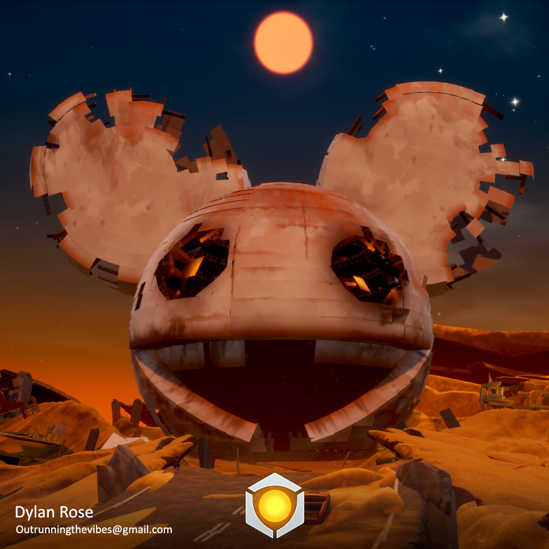 ArtStation - The Dead Maw - Collab Jam (Deadmau5)