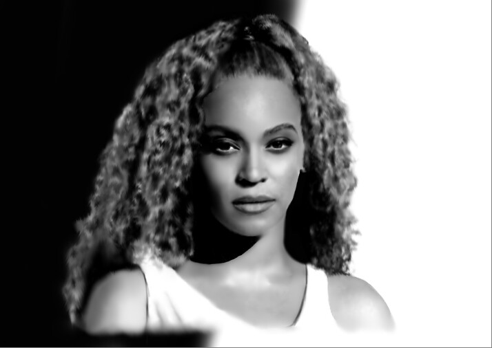 ArtStation - Beyoncé Portrait