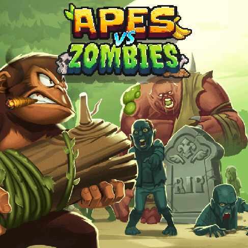 ArtStation - Project: Apes vs Zombies