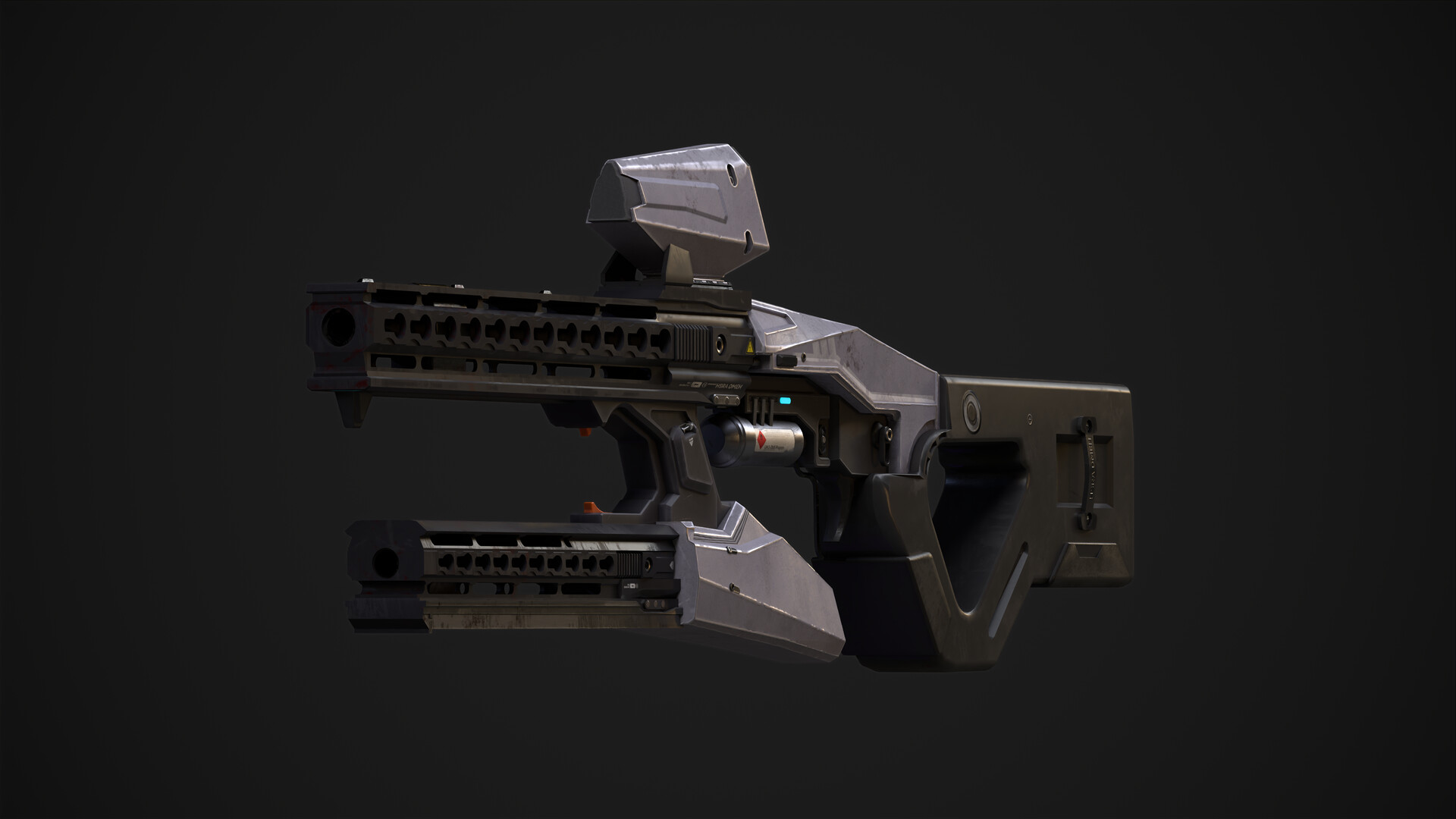 ArtStation - Sci-fi Rifle