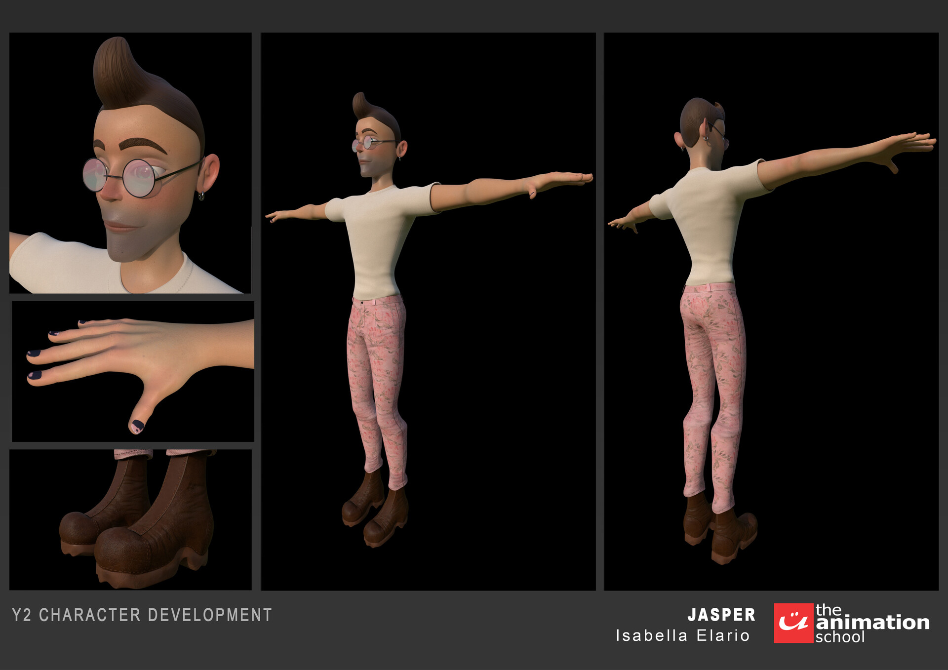 ArtStation - Jasper Character Creation Process