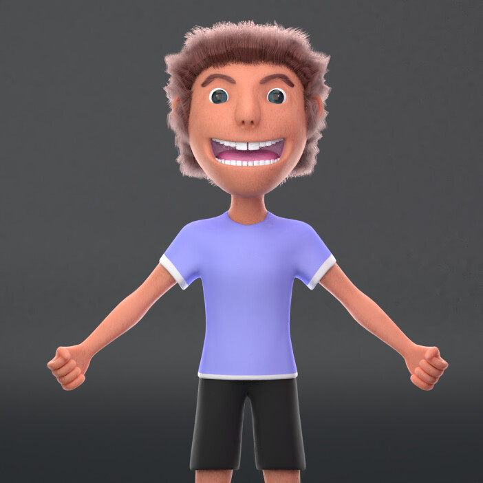 ArtStation - Stylized Boy