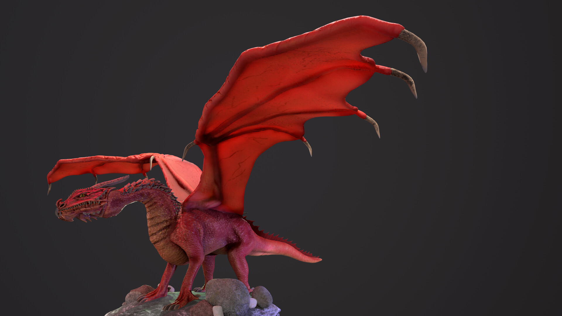 ArtStation - Red Dragon