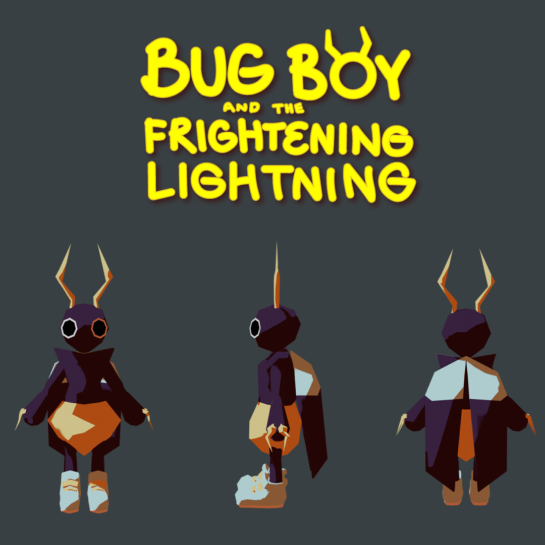 ArtStation - Bug Boy and the Frightening Lightning (Sep 2021) - Bug Boy ...