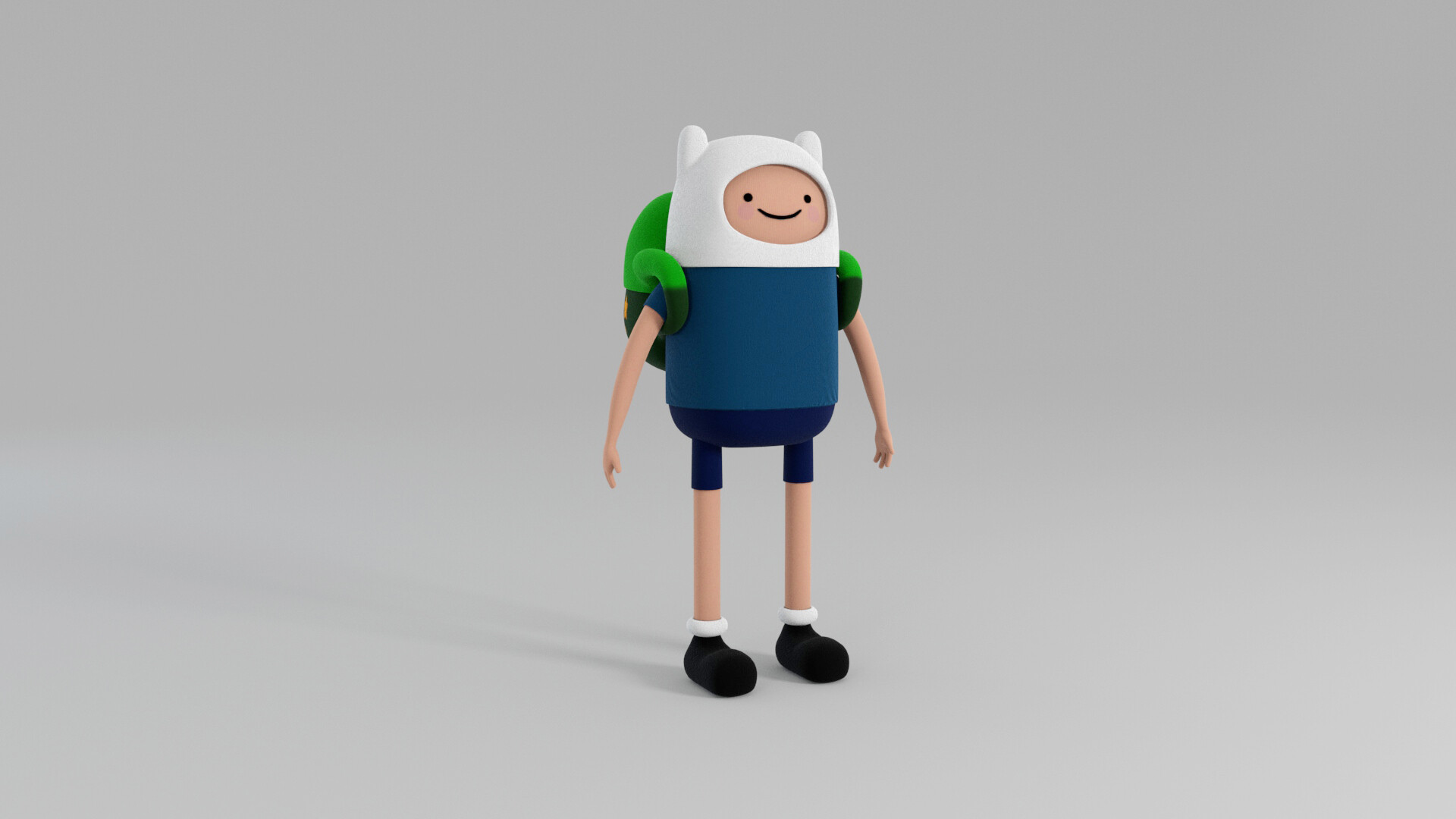 ArtStation - Finn The Human 3D Model