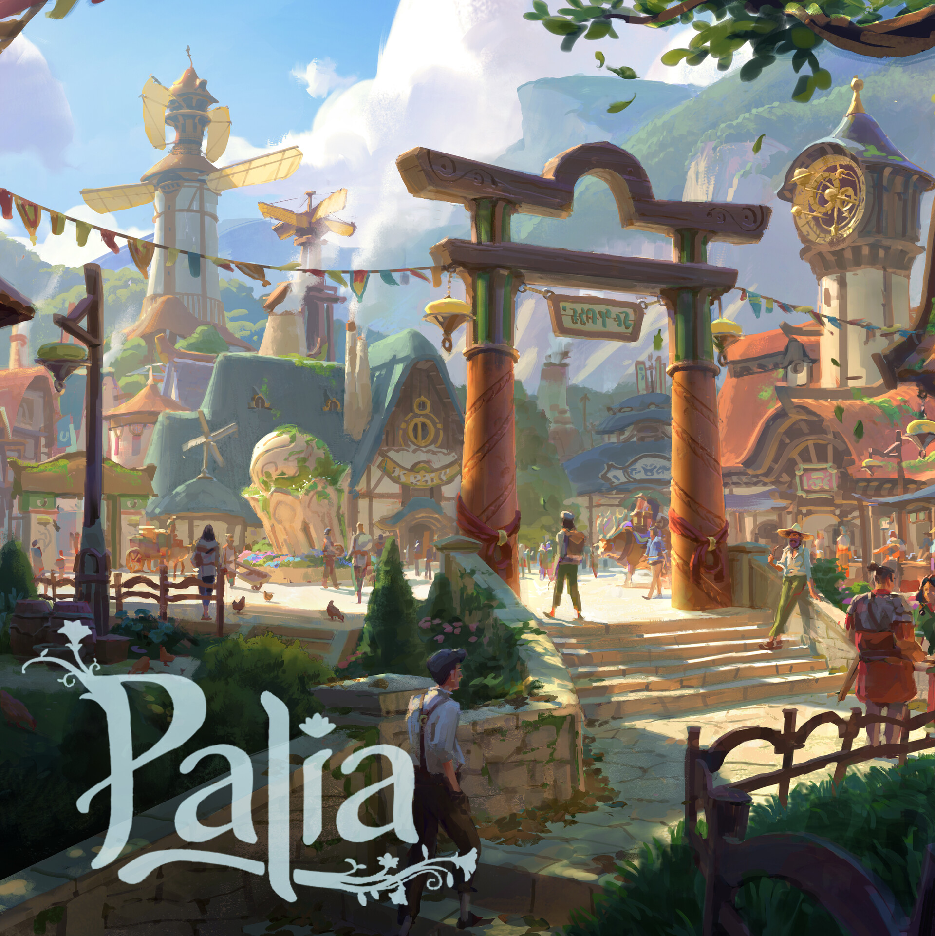 ArtStation - Palia village center