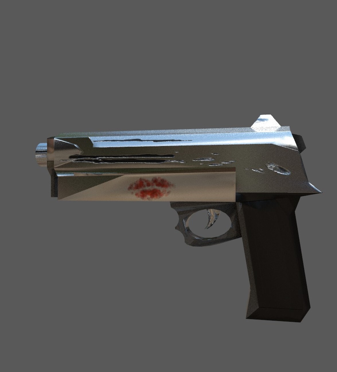 ArtStation - Death the Kid's Pistol prototype (Soul Eater) - REDESIGN
