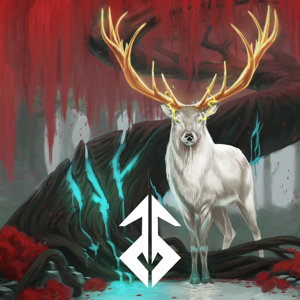ArtStation - Deer Illustration