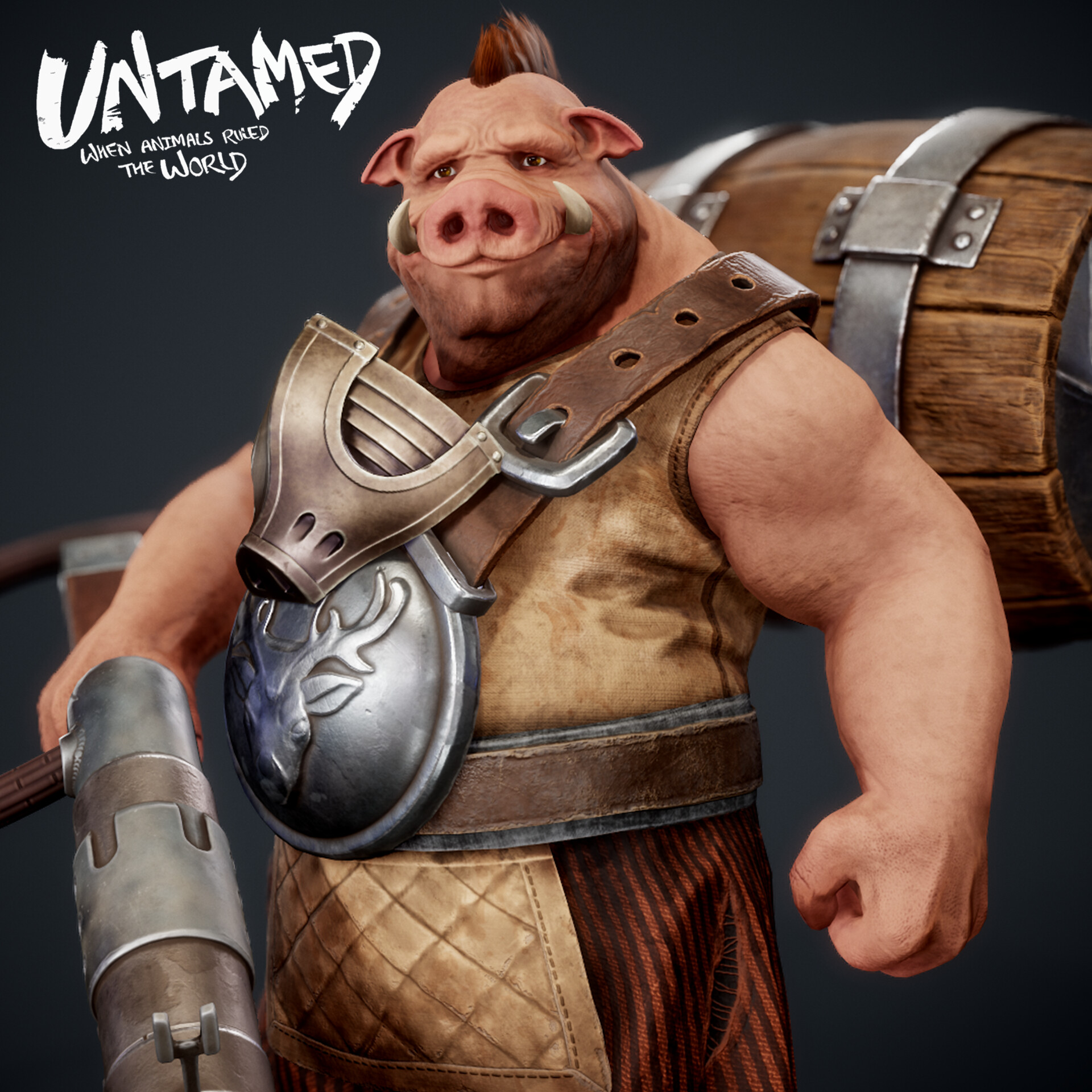 ArtStation - The Hog - Realtime Character