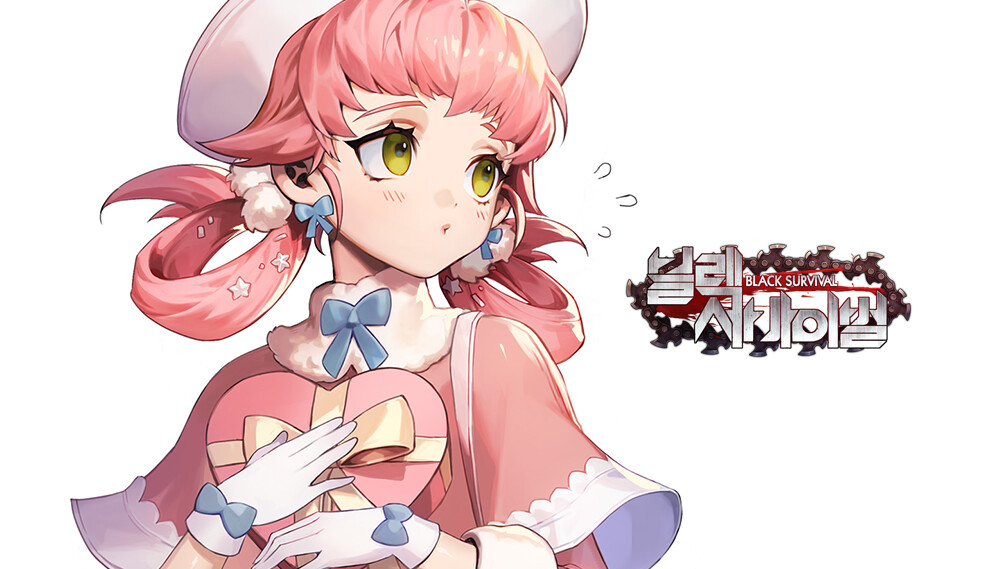 ArtStation - [Black survival] Sweet Eleven skin