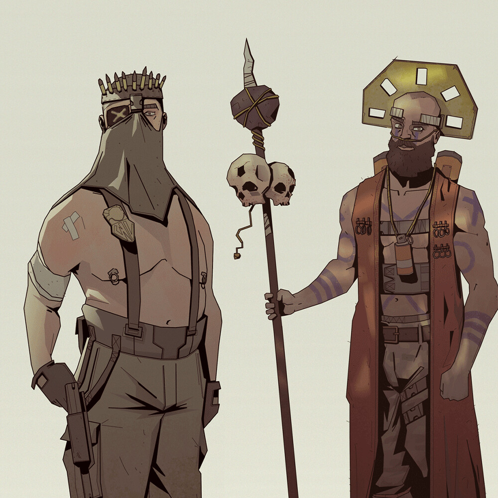 ArtStation - Character Design War Chief