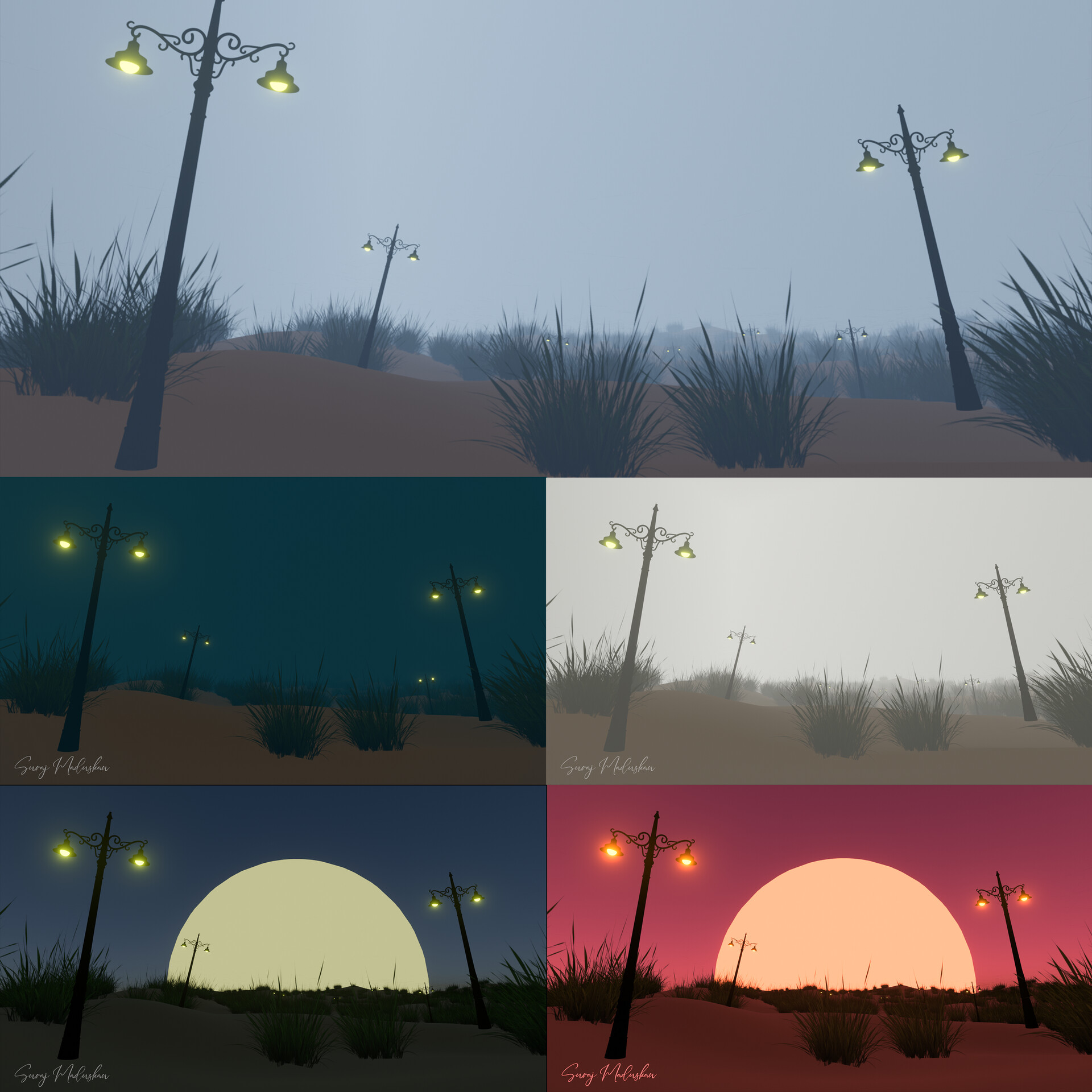 ArtStation - Atmospheric Scene