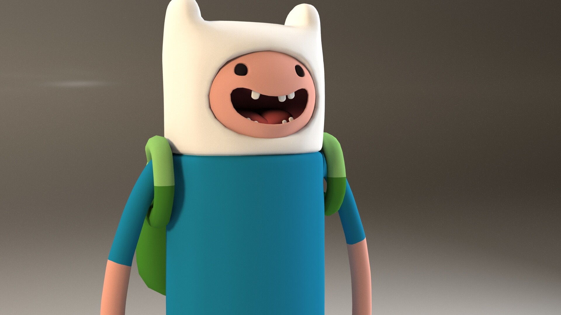 ArtStation - Finn the Human (Adventure Time) 3D Model