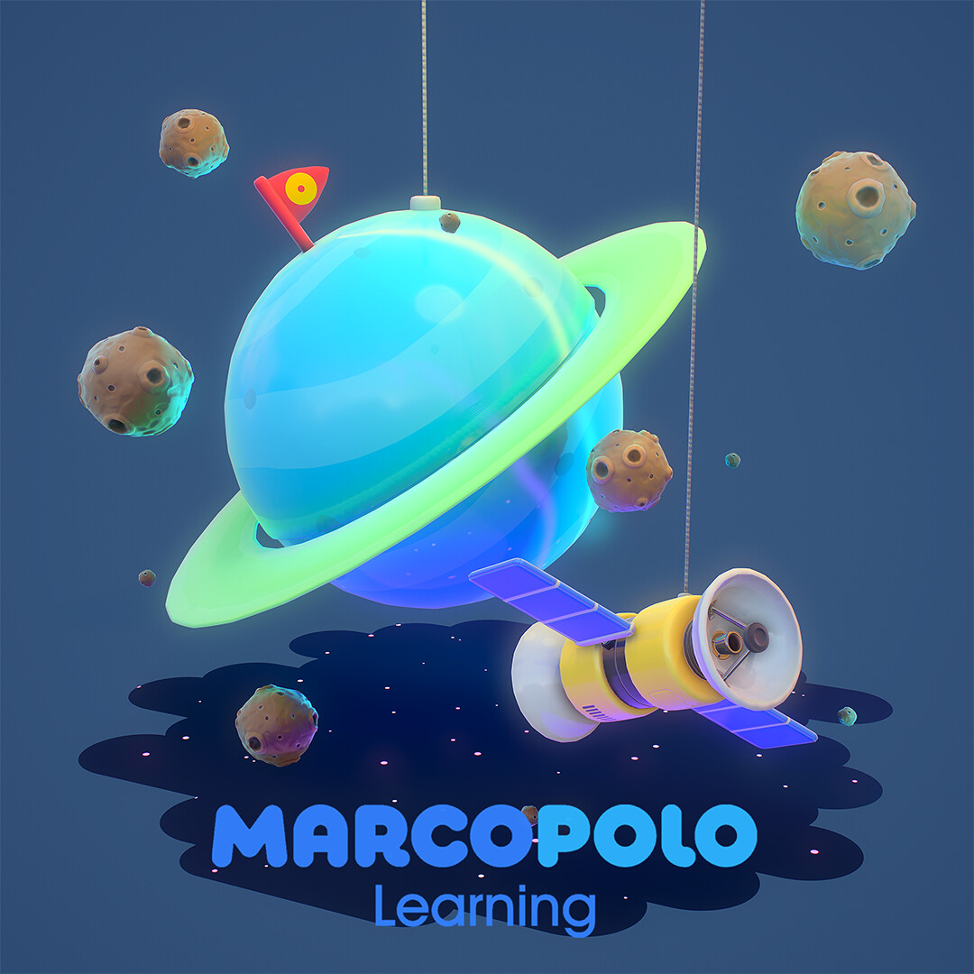 ArtStation - World School - Adventure Map: Space Assets