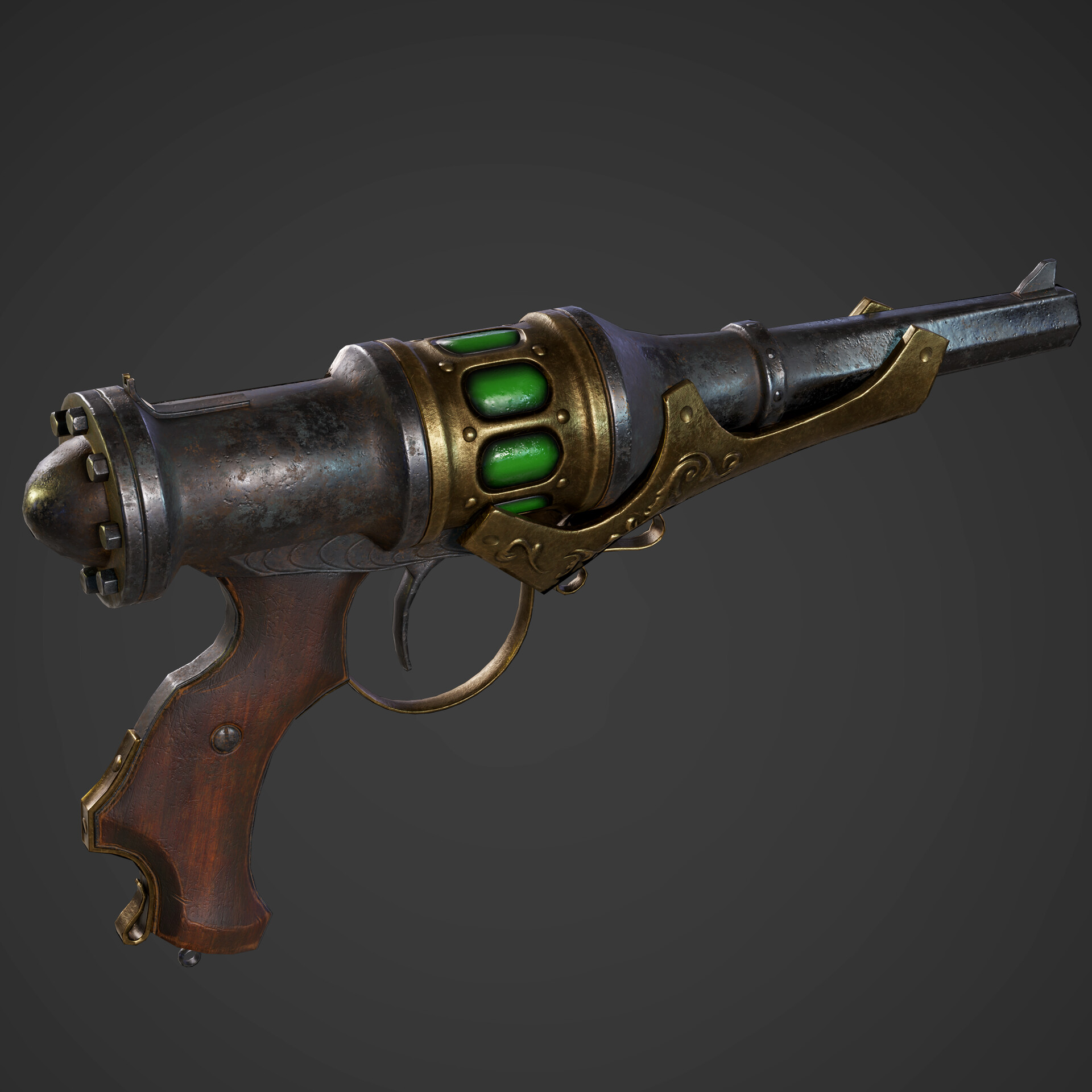 ArtStation - Fantasy Gun