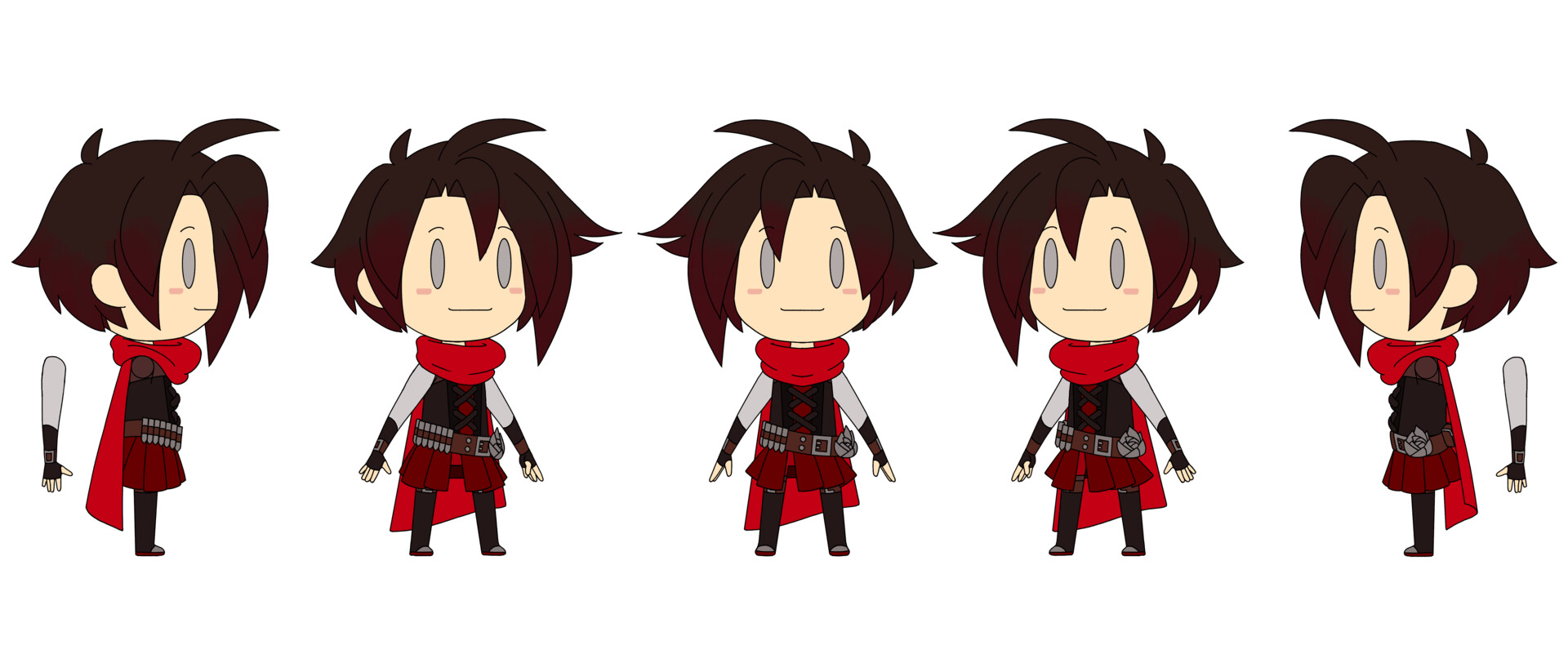 ArtStation - RWBY Vol 8 Chibi Characters