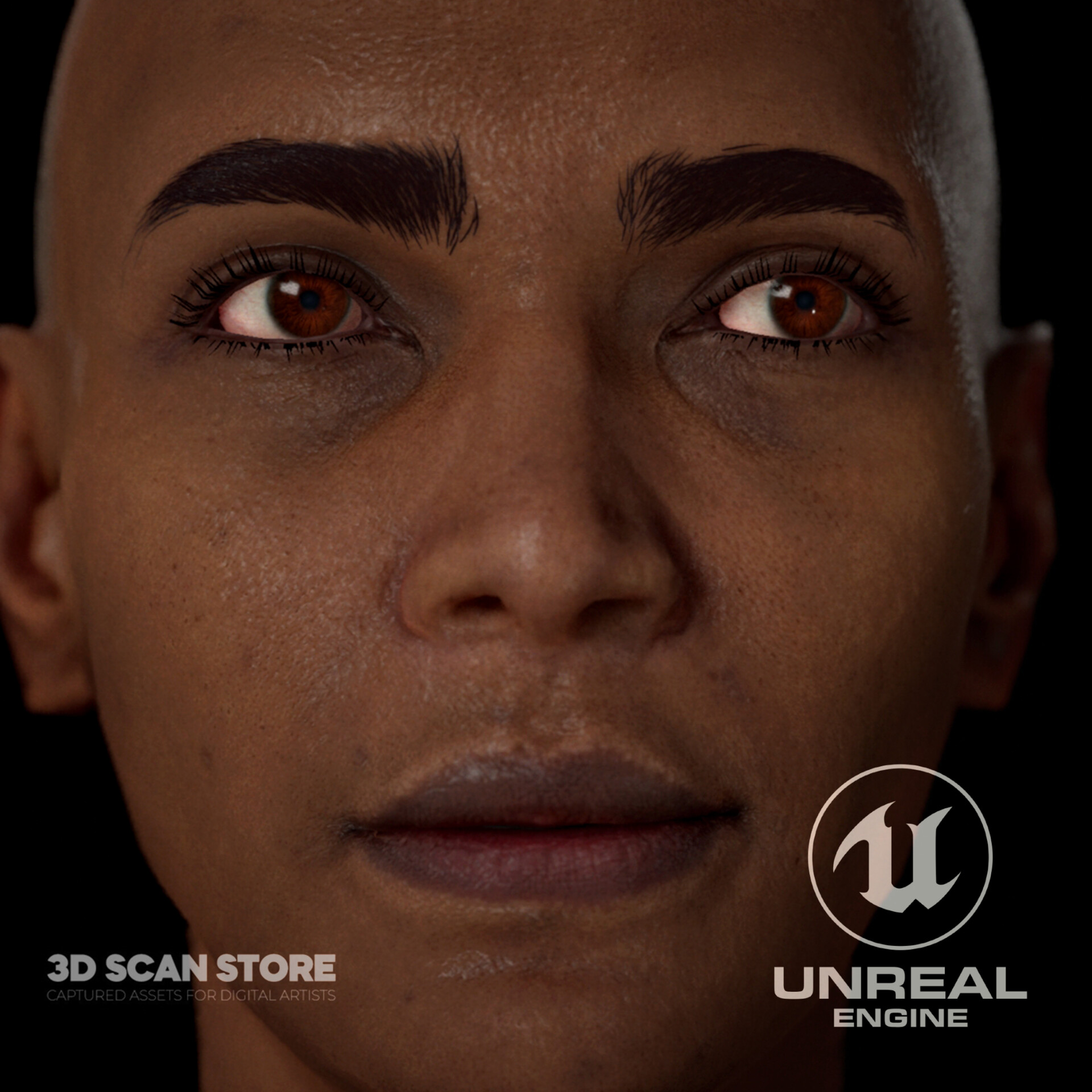 ArtStation - Photorealistic Head Study