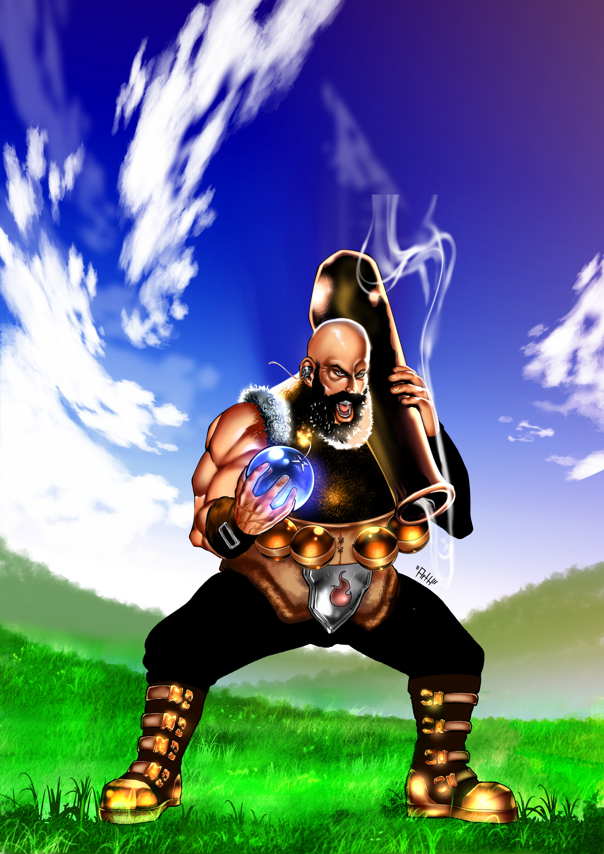 Arth Adriano - Bomber Character