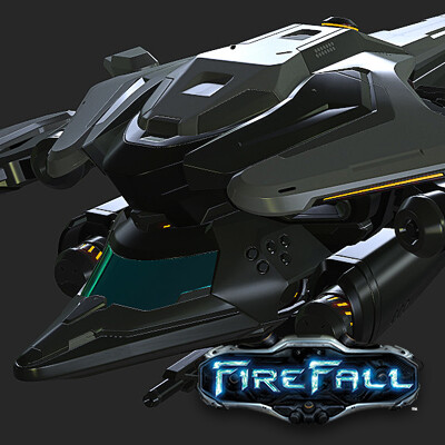 ArtStation - Gunship - Highpoly