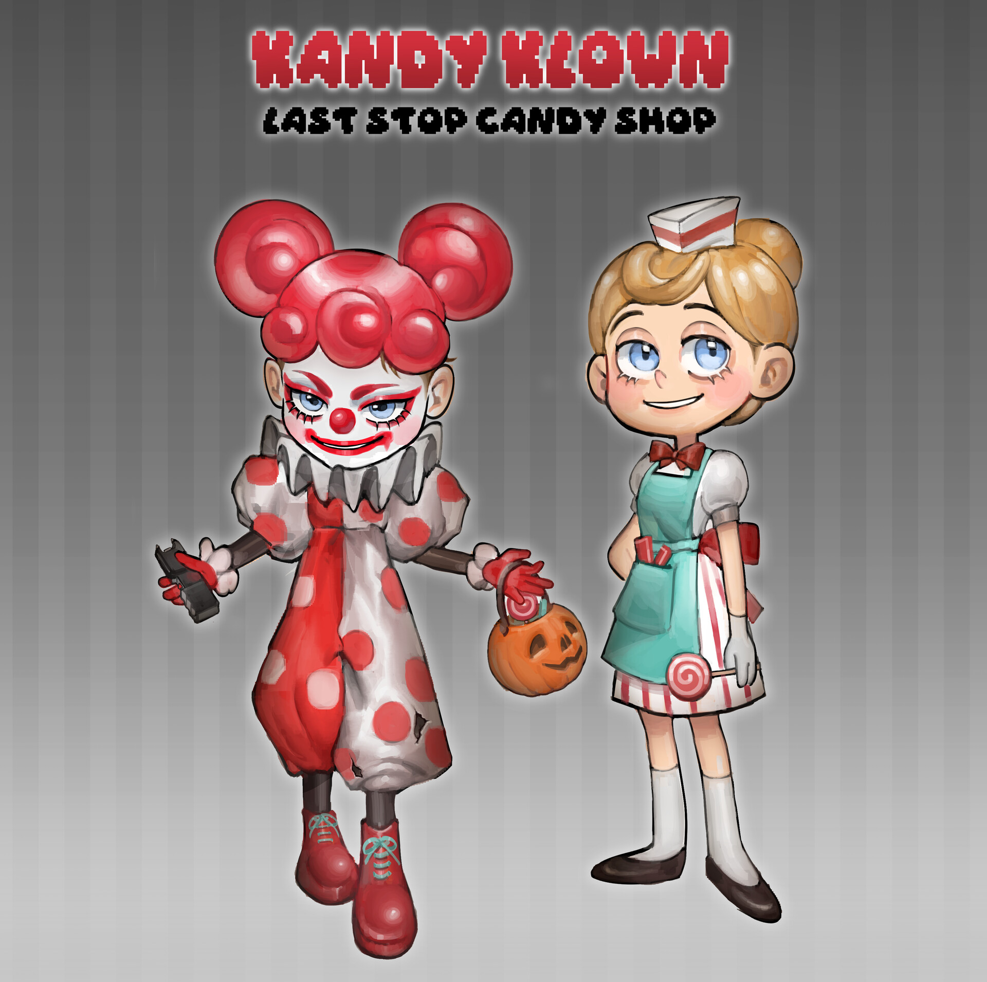 ArtStation - Last Stop, Candy Shop - Character and Vehicle