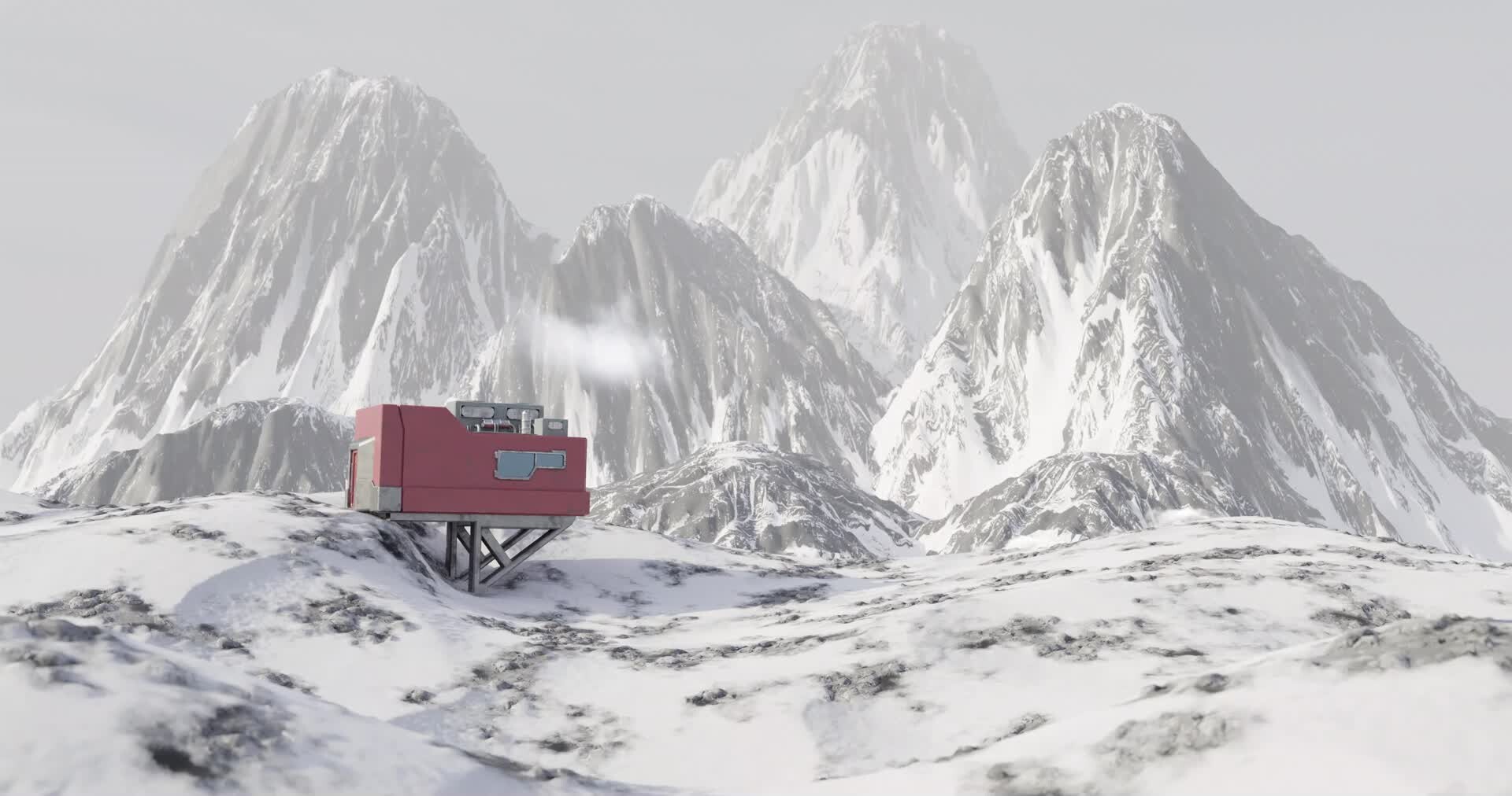 ArtStation - Snow Bunker