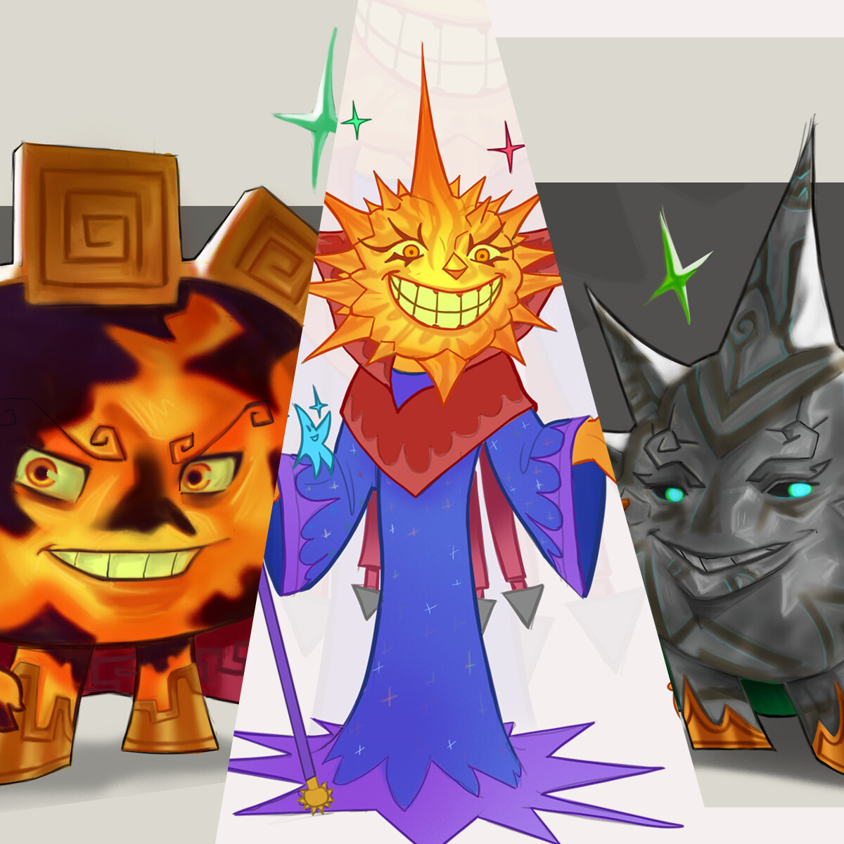 ArtStation - Mage of sun