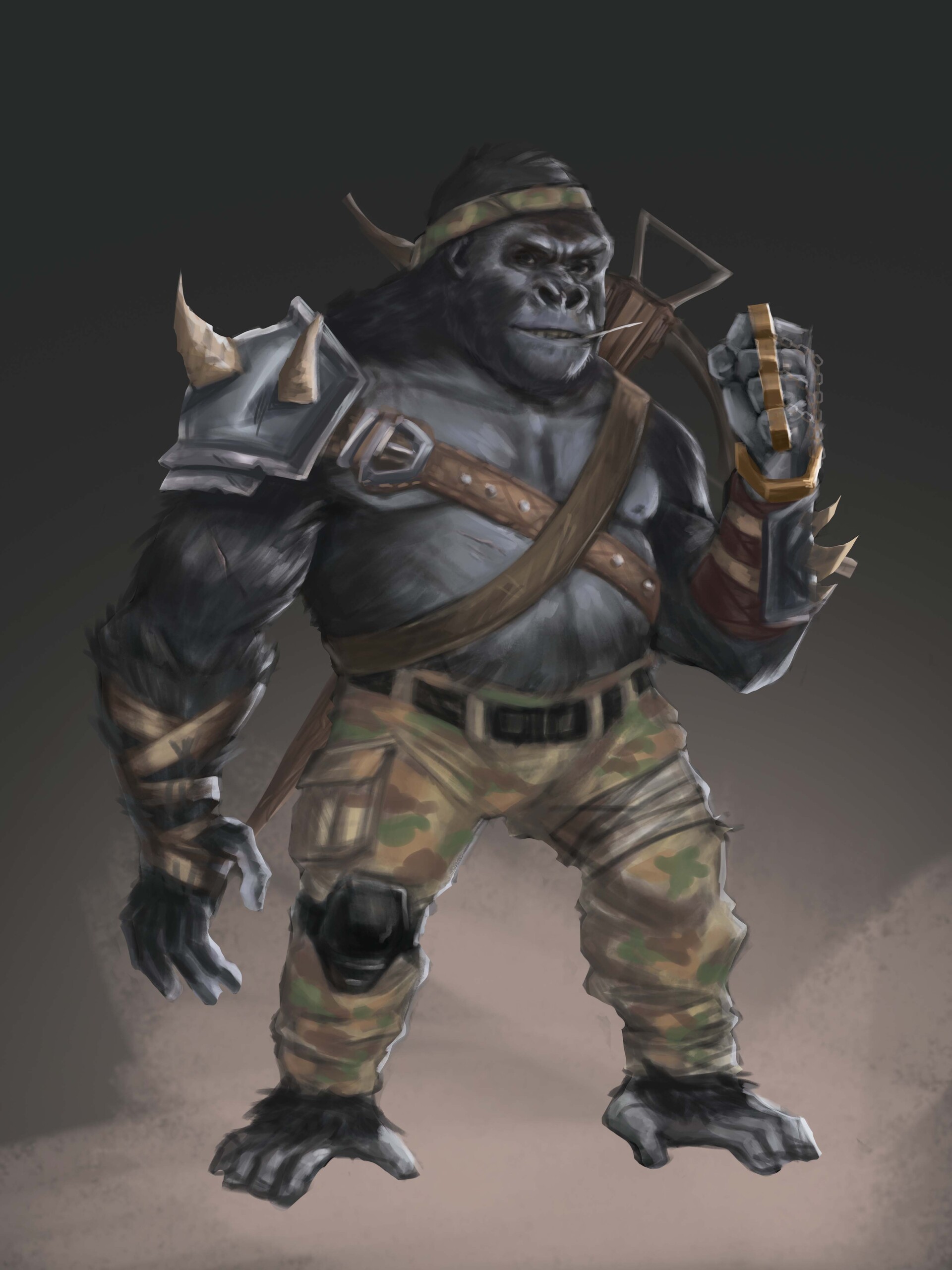 ArtStation - Bad ass Animals